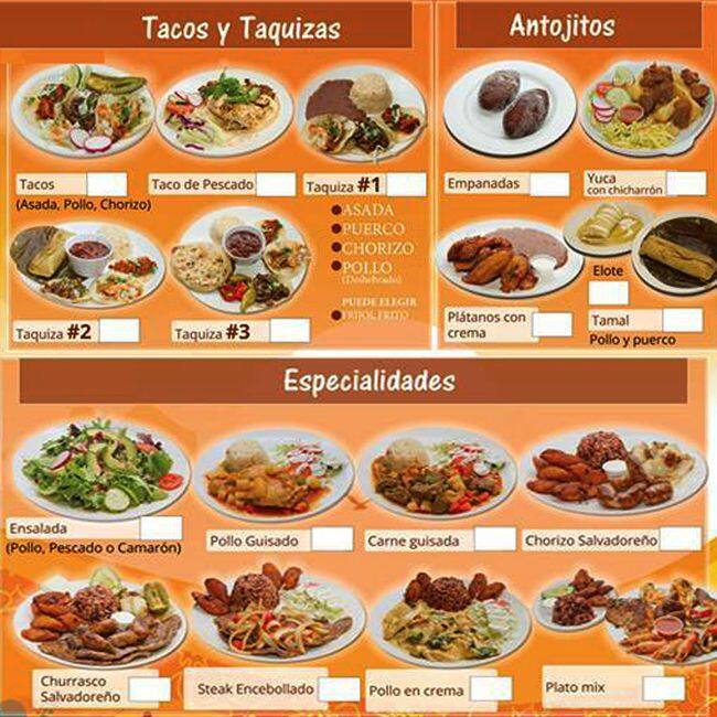 Menu at chepe's restaurant, Portland