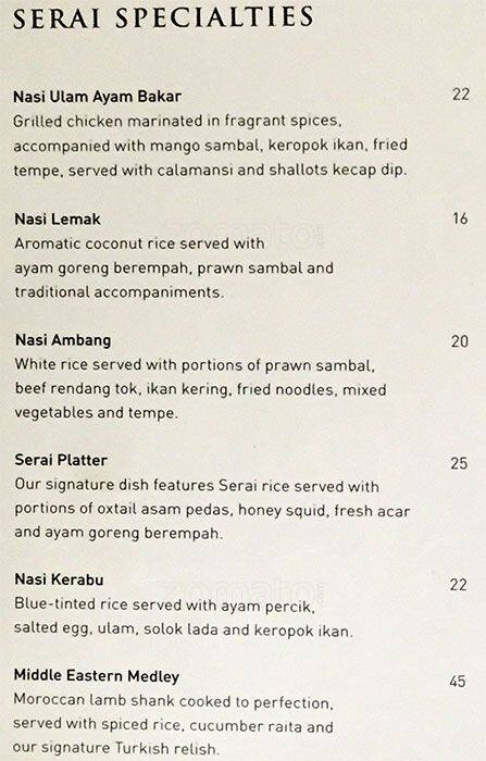 Serai, Kuala Lumpur City Center, Kuala Lumpur - Zomato Malaysia