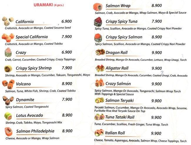 MITSU Menu, Menu for MITSU, Hazmieh, Baabda District - Zomato Lebanon