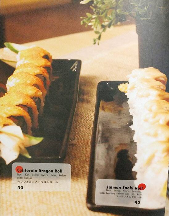 Menu at Torico Sushi, Noodle & Rice restaurant, South Jakarta, Jalan HR ...