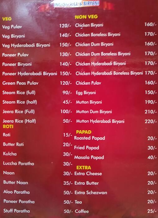Menu at Little Bite Restaurant, Mumbai, Shop no 06