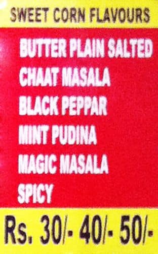 Menu at MR.CORN, Noida, The Great India Place Mall
