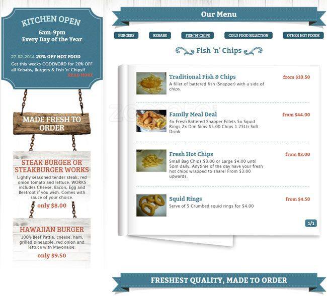 Menu at Atwell Kebabs & Fish 'n' Chips restaurant, Atwell