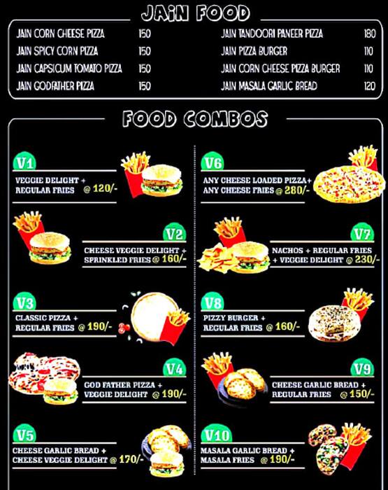 Menu at Mr. Fries, Mumbai, Shop 7