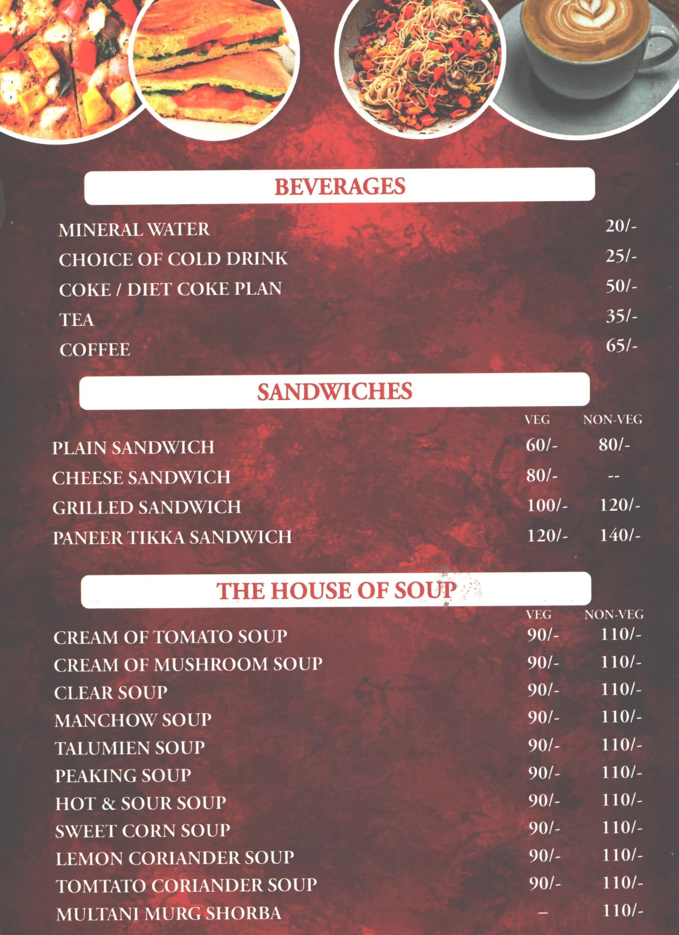 Menu at Awadh Eating Center, Lucknow, 1/392