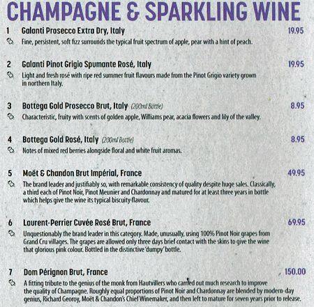 Menu at The Fox, Excel pub & bar, London, Warehouse K