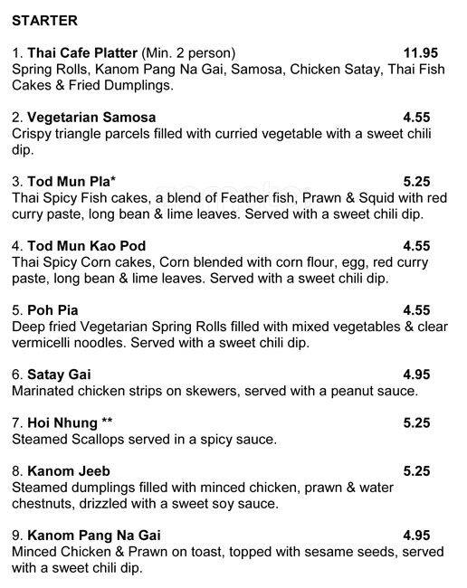 Pimlico Thai Menu, Menu for Pimlico Thai, Pimlico, London - Zomato UK