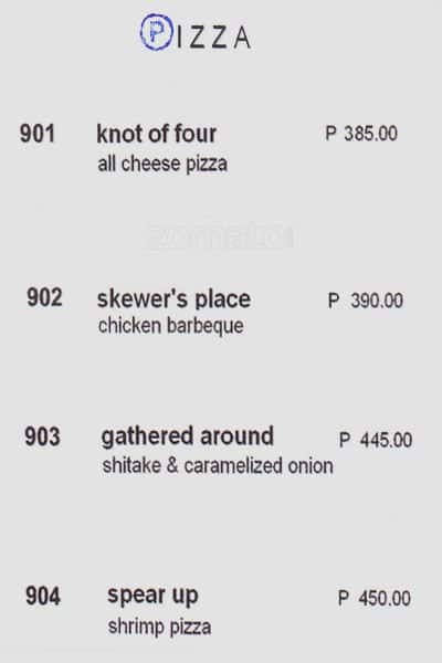 Menu at Kitchen City restaurant, Makati, Ayala Ave