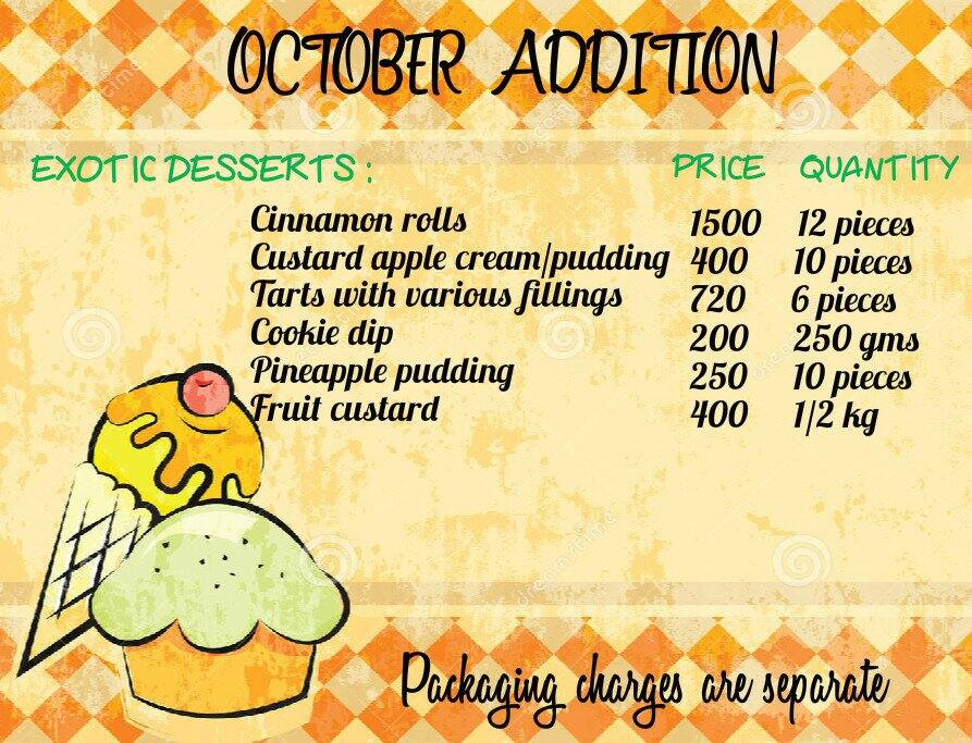 Menu at The Couch Tomato, Hyderabad