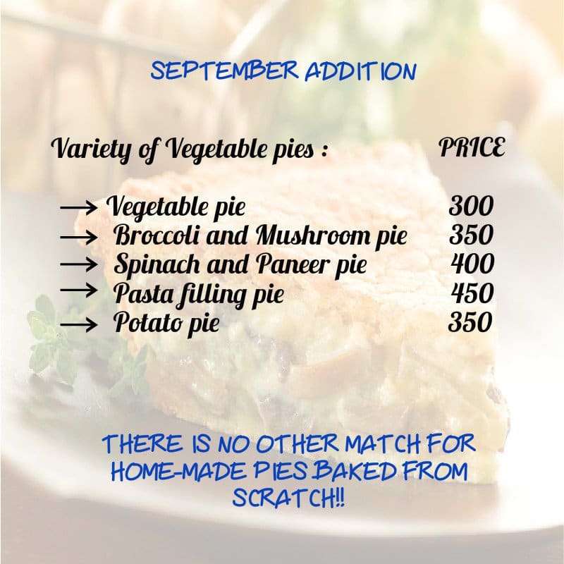 Menu at The Couch Tomato, Hyderabad