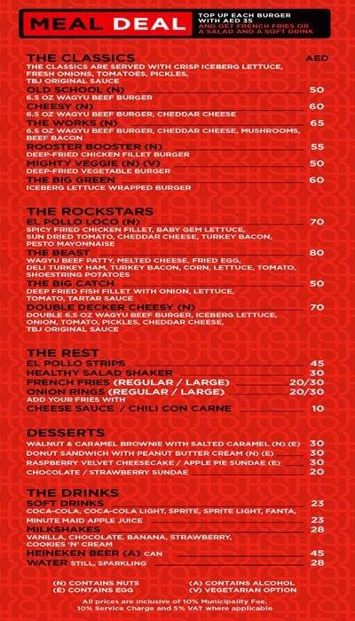 Tbj Atlantis The Palm Menu Menu For Tbj Atlantis The Palm Palm | My XXX ...