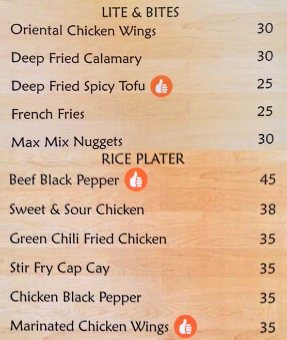 Menu at Coffee World Sabang cafe, Jakarta, Jl. H. Agus Salim No.24