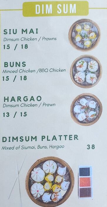 Menu of Pan.De.Cia Bakery & Cafe, Al Barsha, Dubai