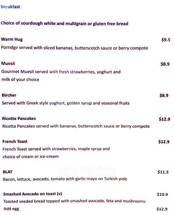 The Pickle Barrel Menu, Menu for The Pickle Barrel, Williamstown ...