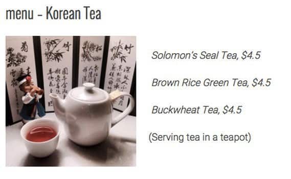 Menu at Chef Kim Korean Restaurant, Hazelwood Park, 4 Linden Ave