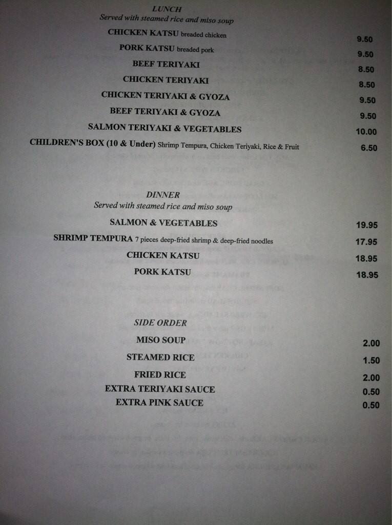 Menu at Little Saigon Sandwiches & Pho restaurant, Jackson