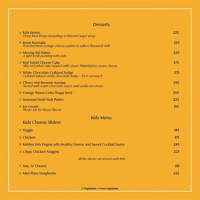 Menu at Flavours - Kalyan Hometel, Chennai, 247 Gst Road