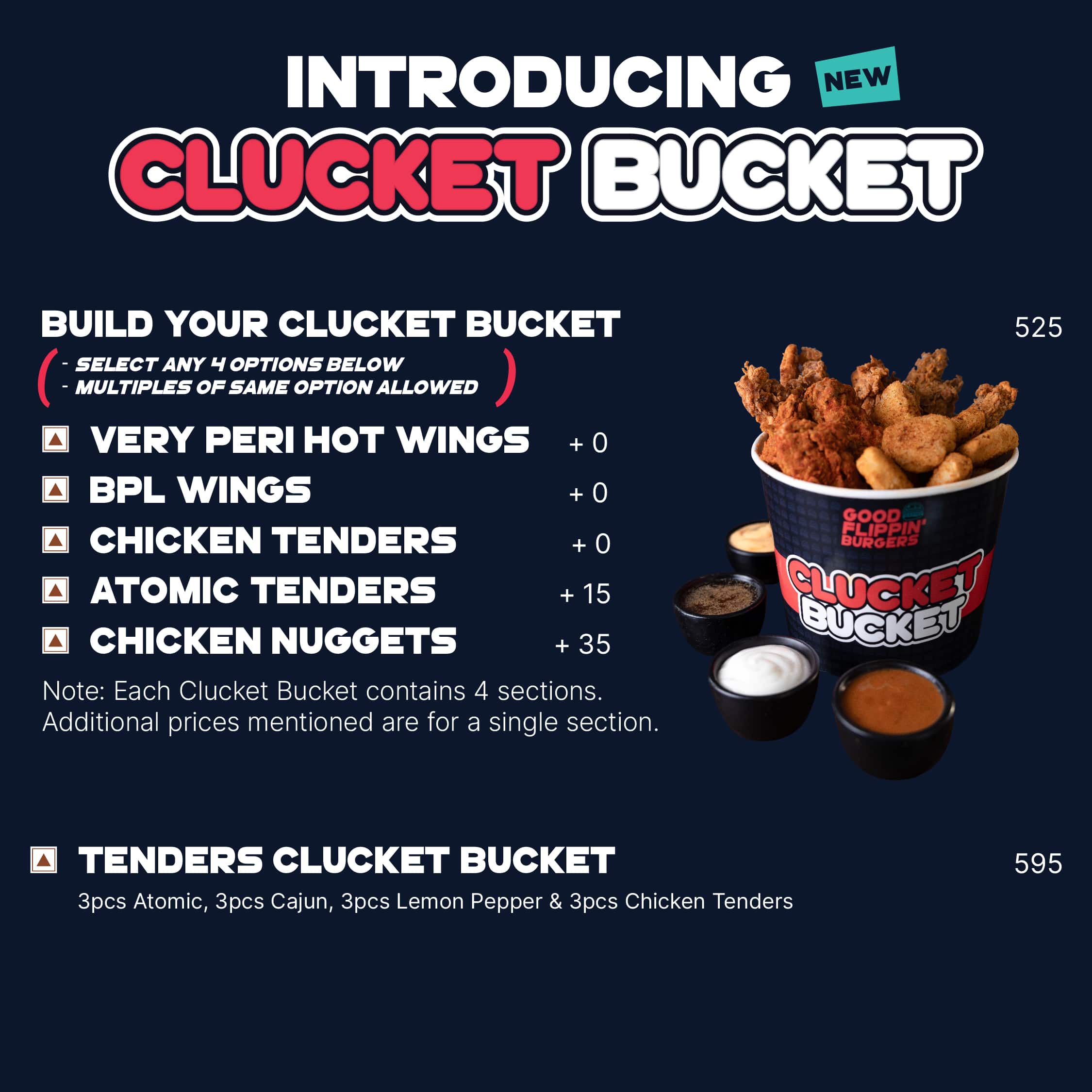 Menu of Good Flippin' Burgers, Manpada, Thane West, Thane