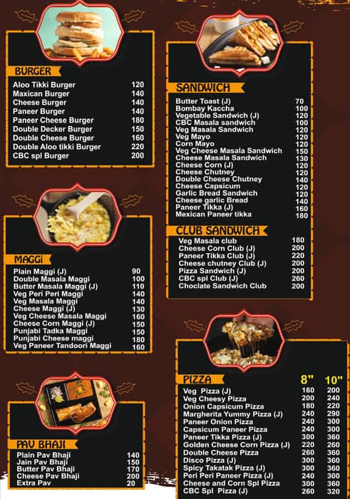 Menu of Chai Biskut Cafe, Pathardi Phata, Nashik