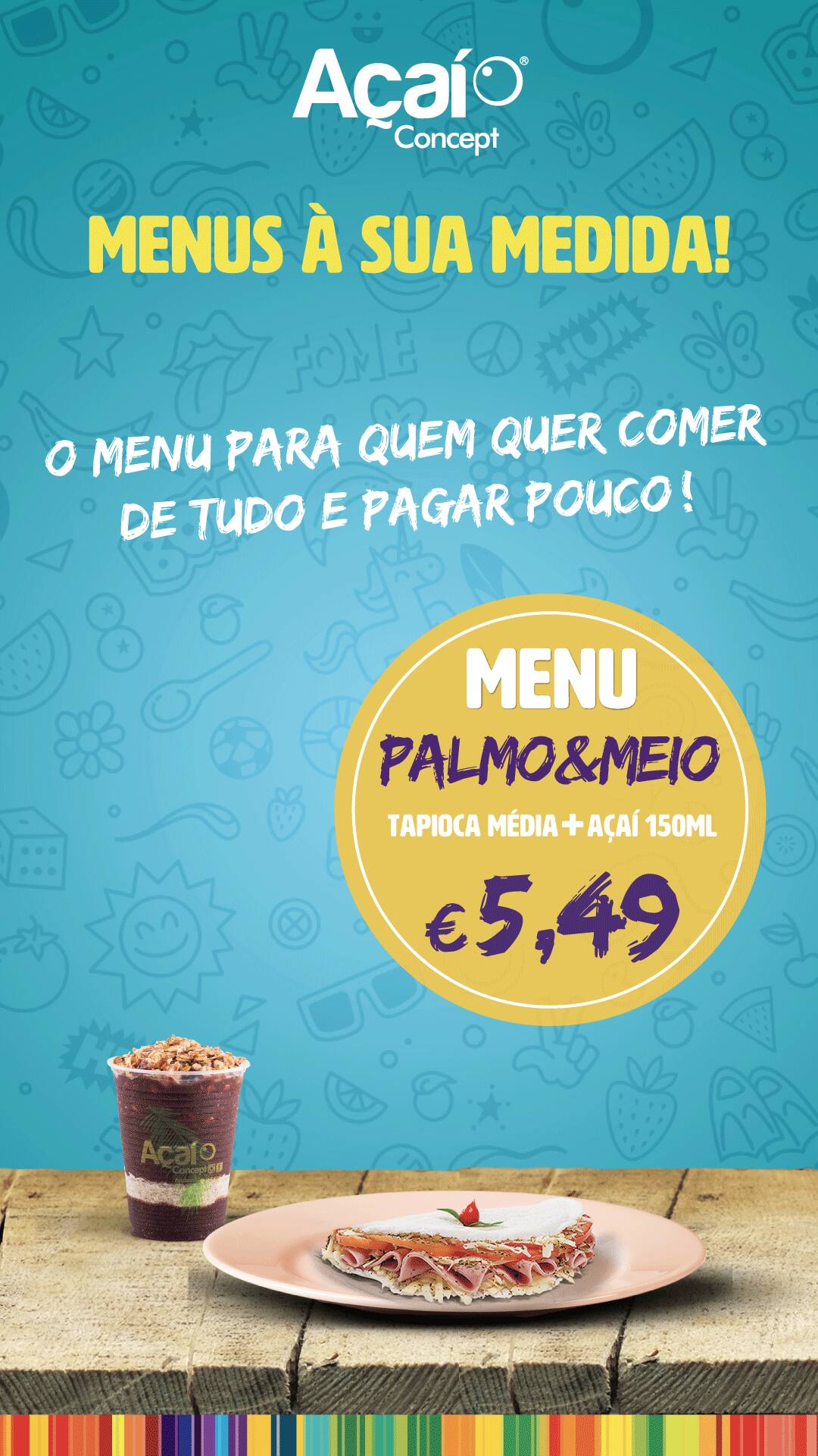 Menu at ´OKA: Açaí - Poke - Tapiocas restaurant, Lisbon