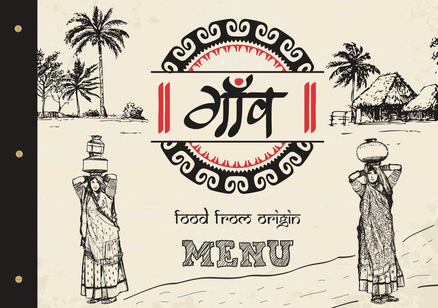 Menu of Gaon, Sector 90, Gurgaon