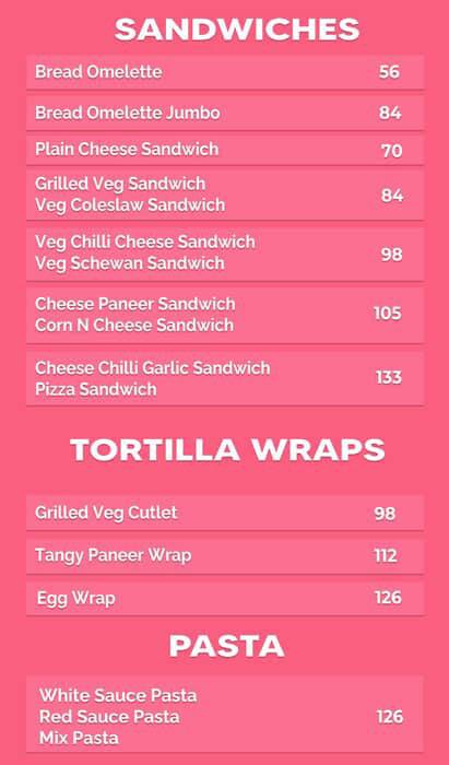 Menu of The Lassi Corner, Bommanahalli, Bangalore