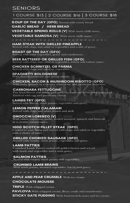 Menu at Knox Tavern pub & bar, Wantirna South, 1 Capital City Blvd