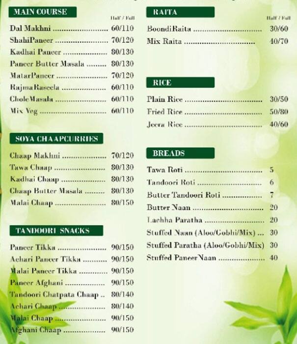 Menu at THE FOODIE NATION, New Delhi