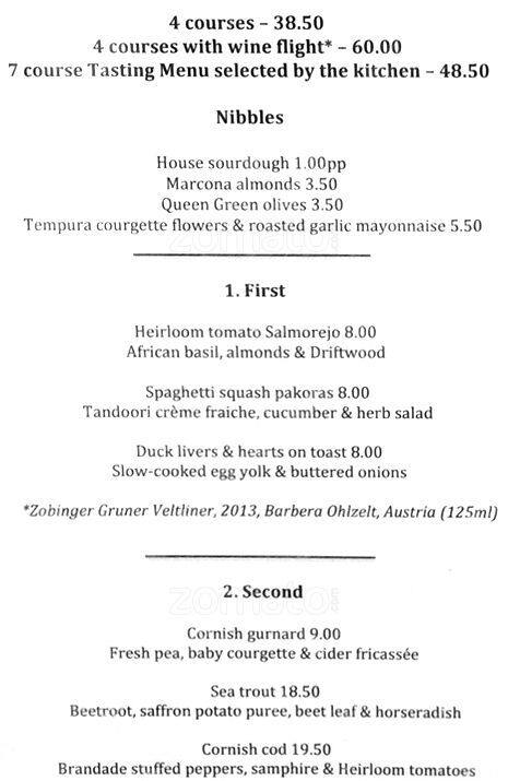 Heirloom Menu, Menu for Heirloom, Crouch End, London - Zomato UK