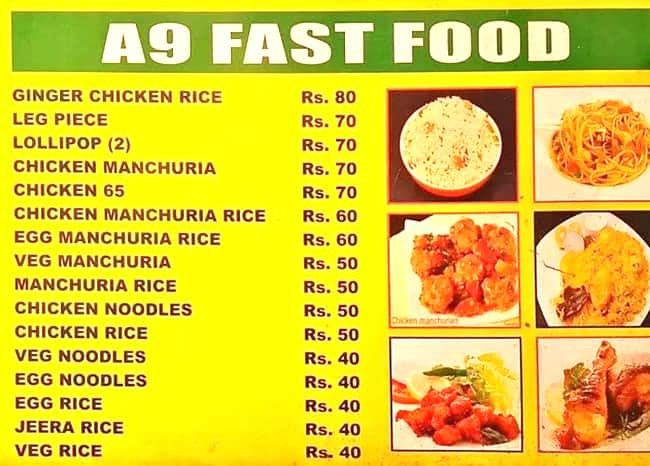 Menu of Kitchen Of Flavours, Khora Colony, Noida