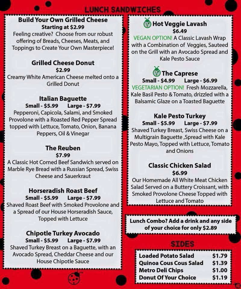 Love Bugs Bakery Viera Menu, Menu for Love Bugs Bakery Viera, Suntree ...