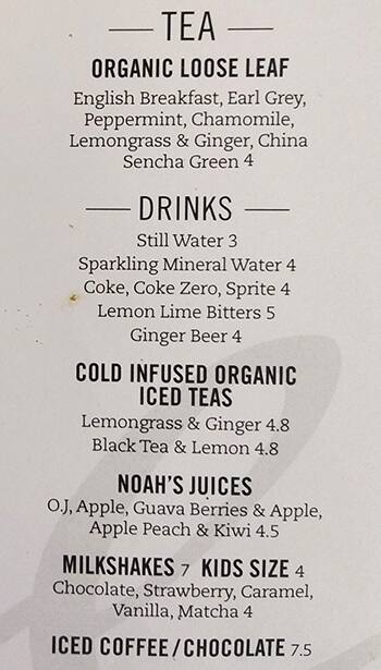 Menu at Brew Bar & Cafe, Hughesdale