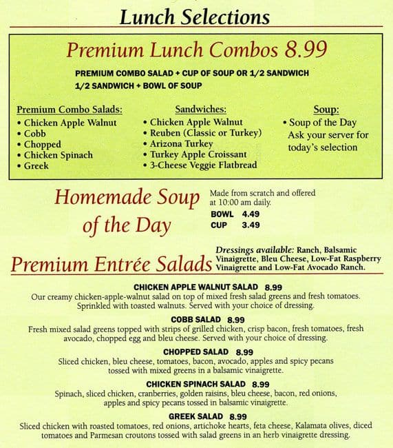 Menu at Egg & I cafe, Fort Worth, Lakewood Hill Dr
