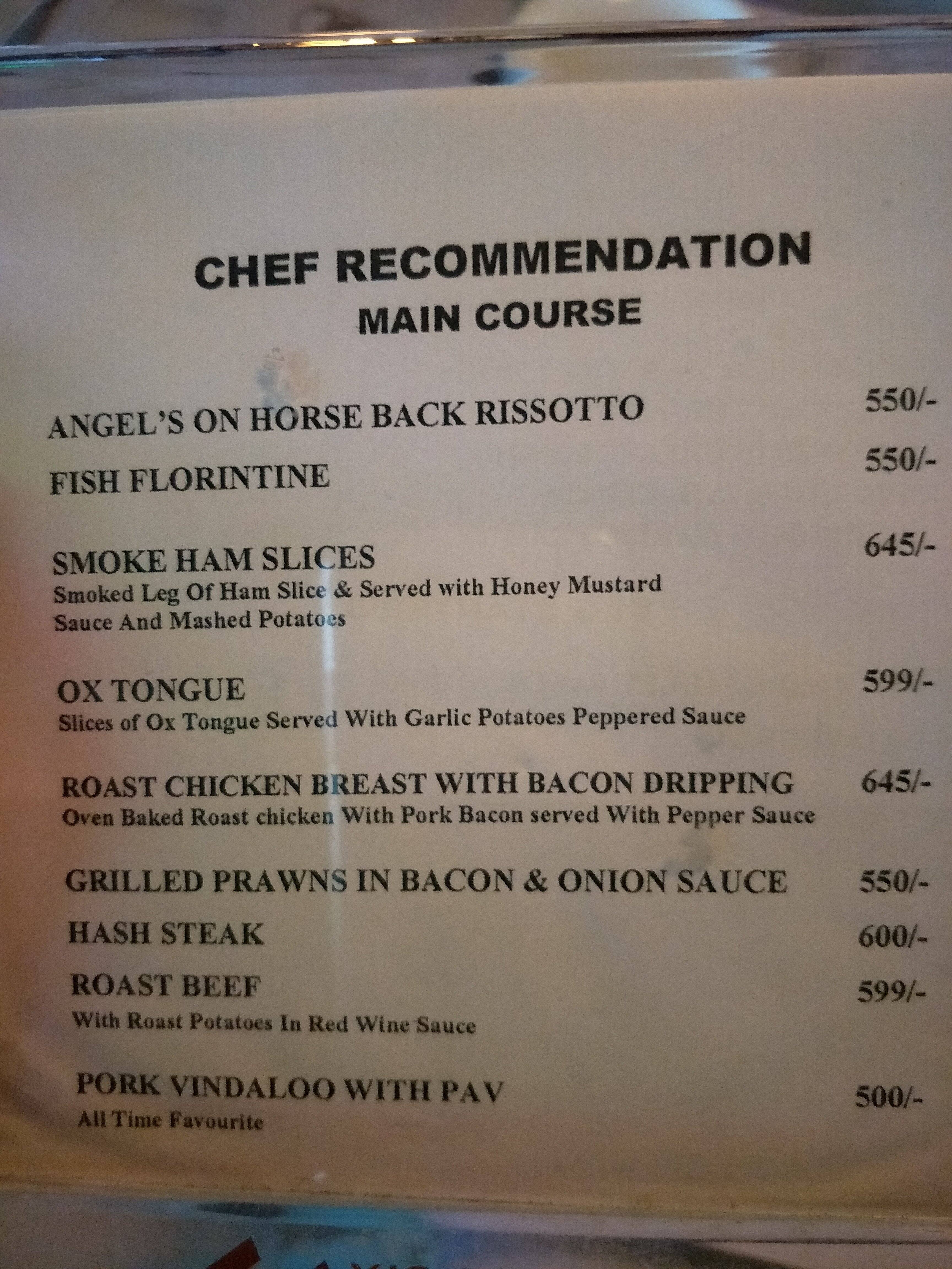 Mocambo Cafe Menu, Menu for Mocambo Cafe, Fort, Mumbai - Zomato