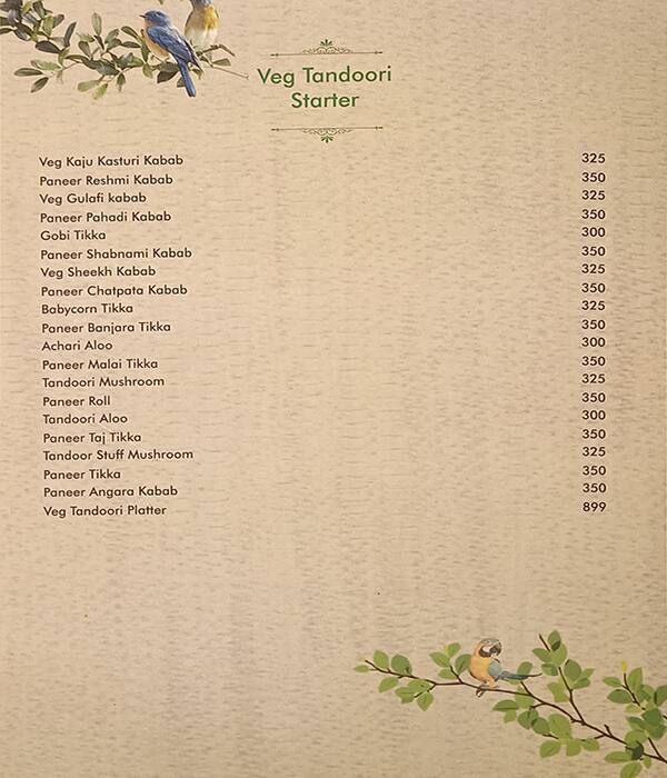 Menu at Bird Valley Bar And Restaurant Pimple Saudagar, Pimpri ...