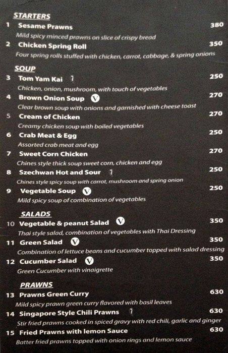 The Lion Pub Menu, Menu de The Lion Pub, Mount Lavinia, Colombo ...