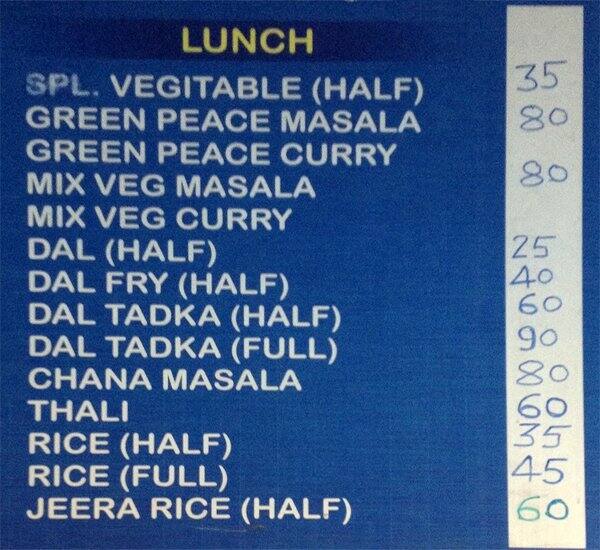 Coronation Restaurant Menu, Menu for Coronation Restaurant, Camp Area ...