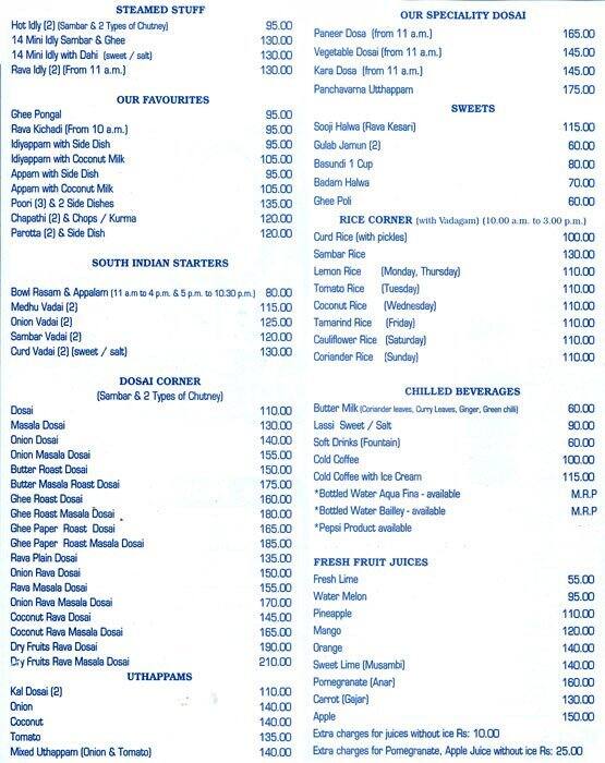 Saravana Bhavan, Janpath, New Delhi - Zomato