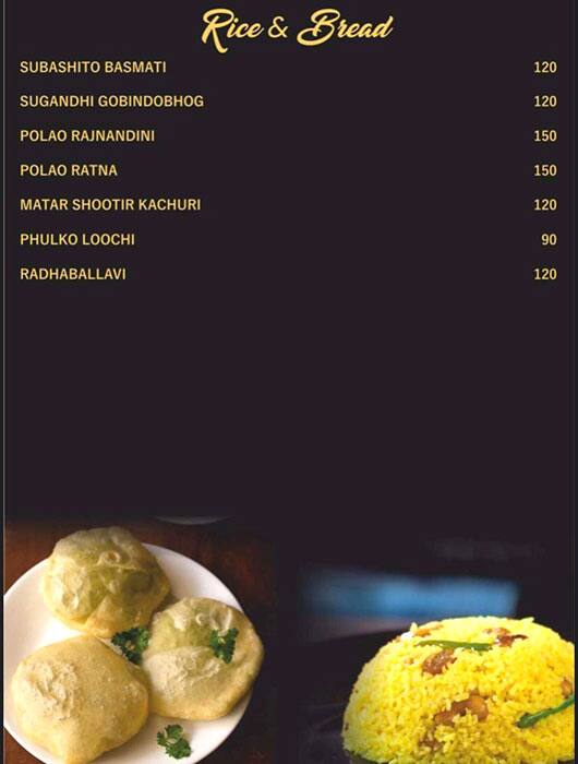 Menu at Kara Bong Café, Indore