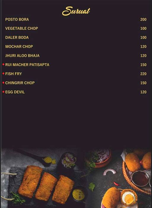 Menu at Kara Bong Café, Indore