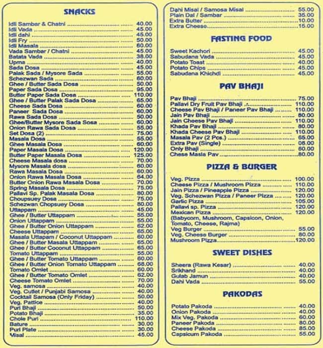 Menu of Best Pizza, Connaught Place, New Delhi