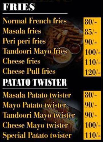 Menu of Delight Cafe, Kalyan, Thane