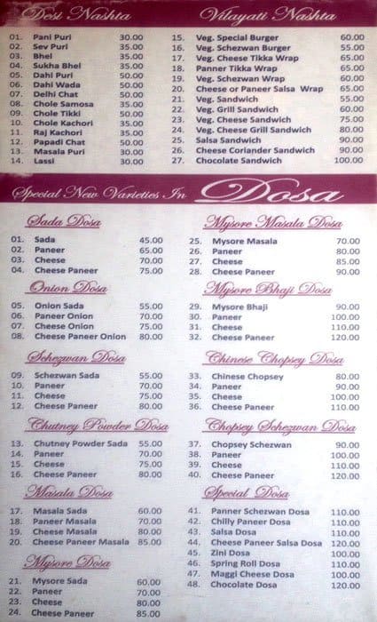 Krishna Sweets Menu, Menu for Krishna Sweets, Panch Pakhadi, Thane West ...