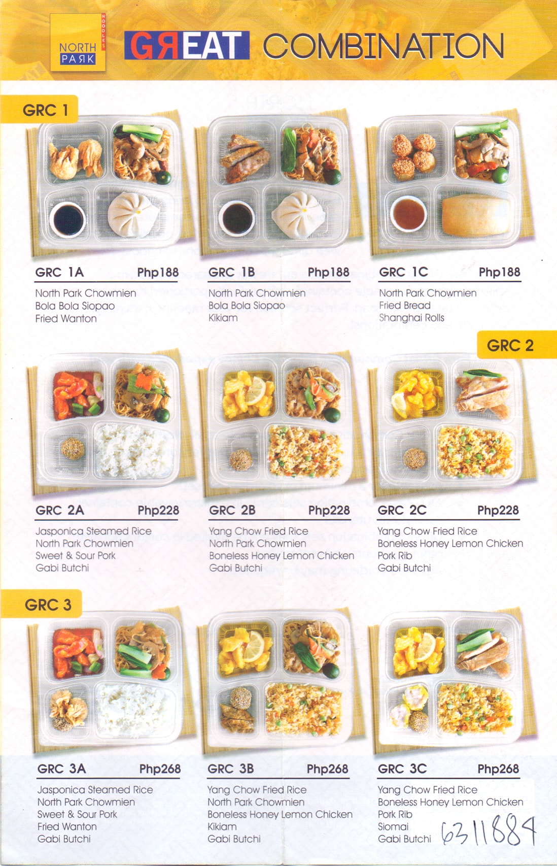 Menu at North Park Noodles restaurant, Quezon City, 451 Gregorio ...