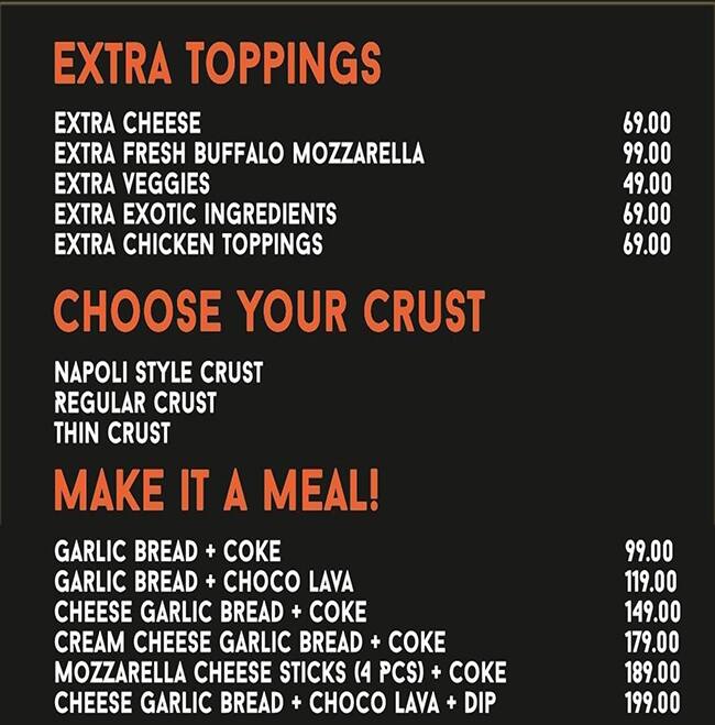 Menu at 64 West Burgers, Mumbai