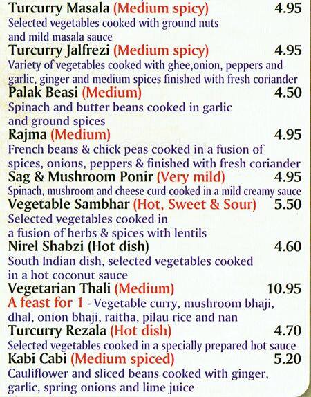 Menu at Mosquito pub & bar, London