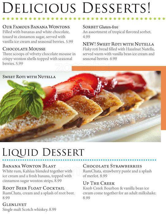 Menu at Stir Crazy Fresh Asian Grill restaurant, Schaumburg, 5 ...