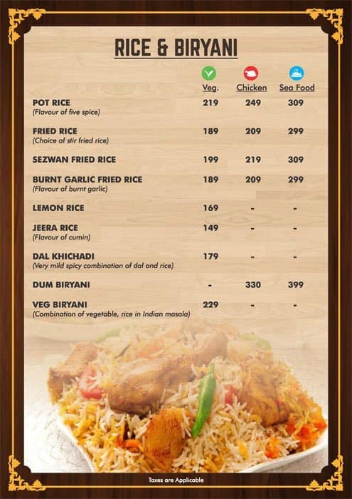 Menu at The Grill House, Thane, Pride Park