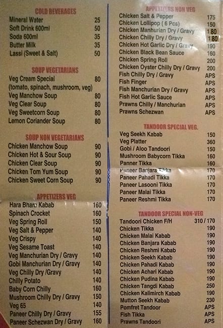 Sai Kiran Menu, Menu for Sai Kiran, Chandivali, Mumbai - Zomato