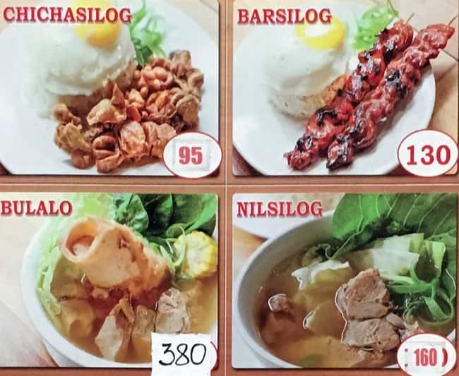 Tapsi ni Vivian Menu, Menu for Tapsi ni Vivian, Novaliches, Quezon City ...